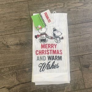 Peanuts | Holiday | Snoopy And Charlie Brown Christmas Kitchen Towels ...